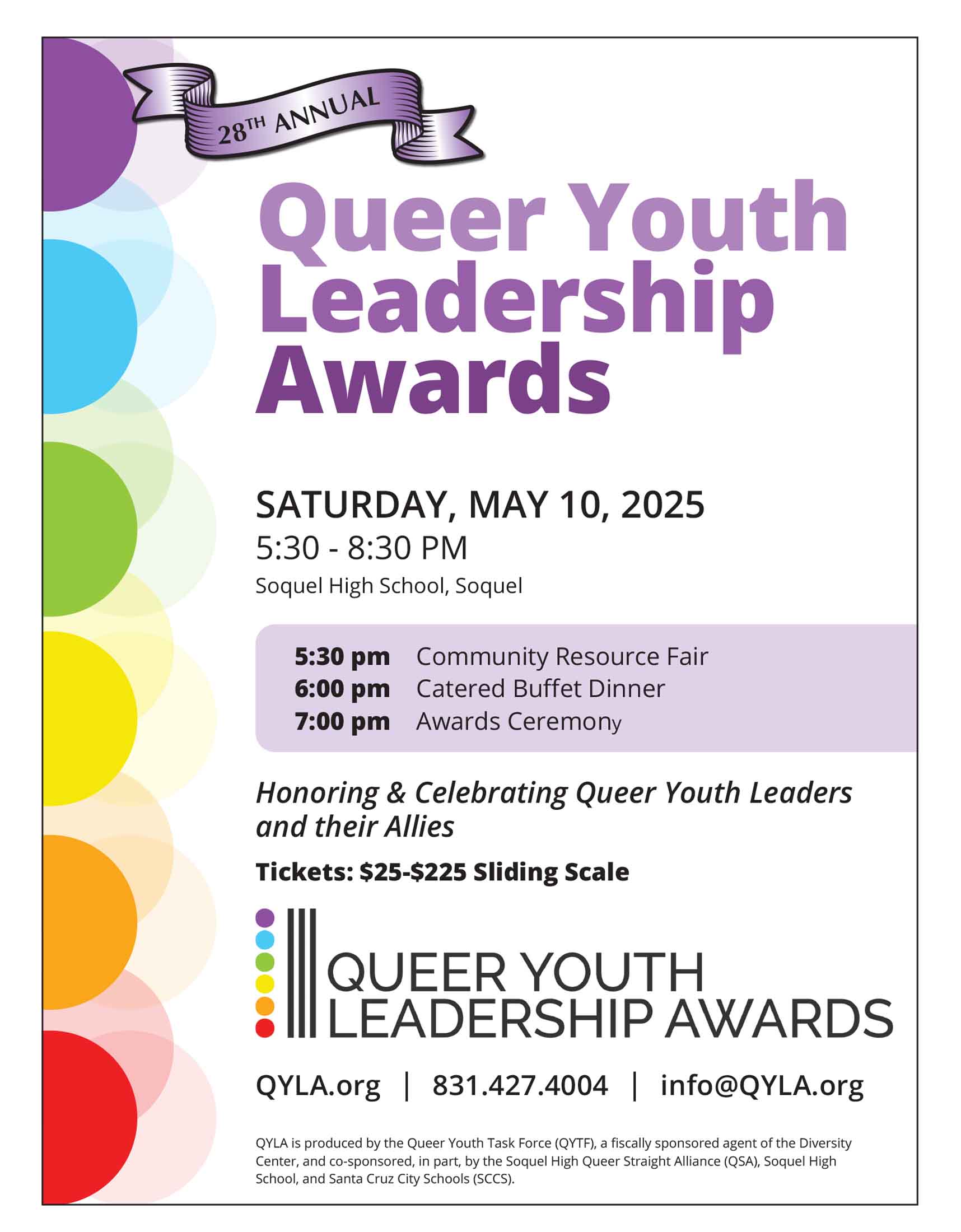 28th Annual Queer Youth Leadership Awards